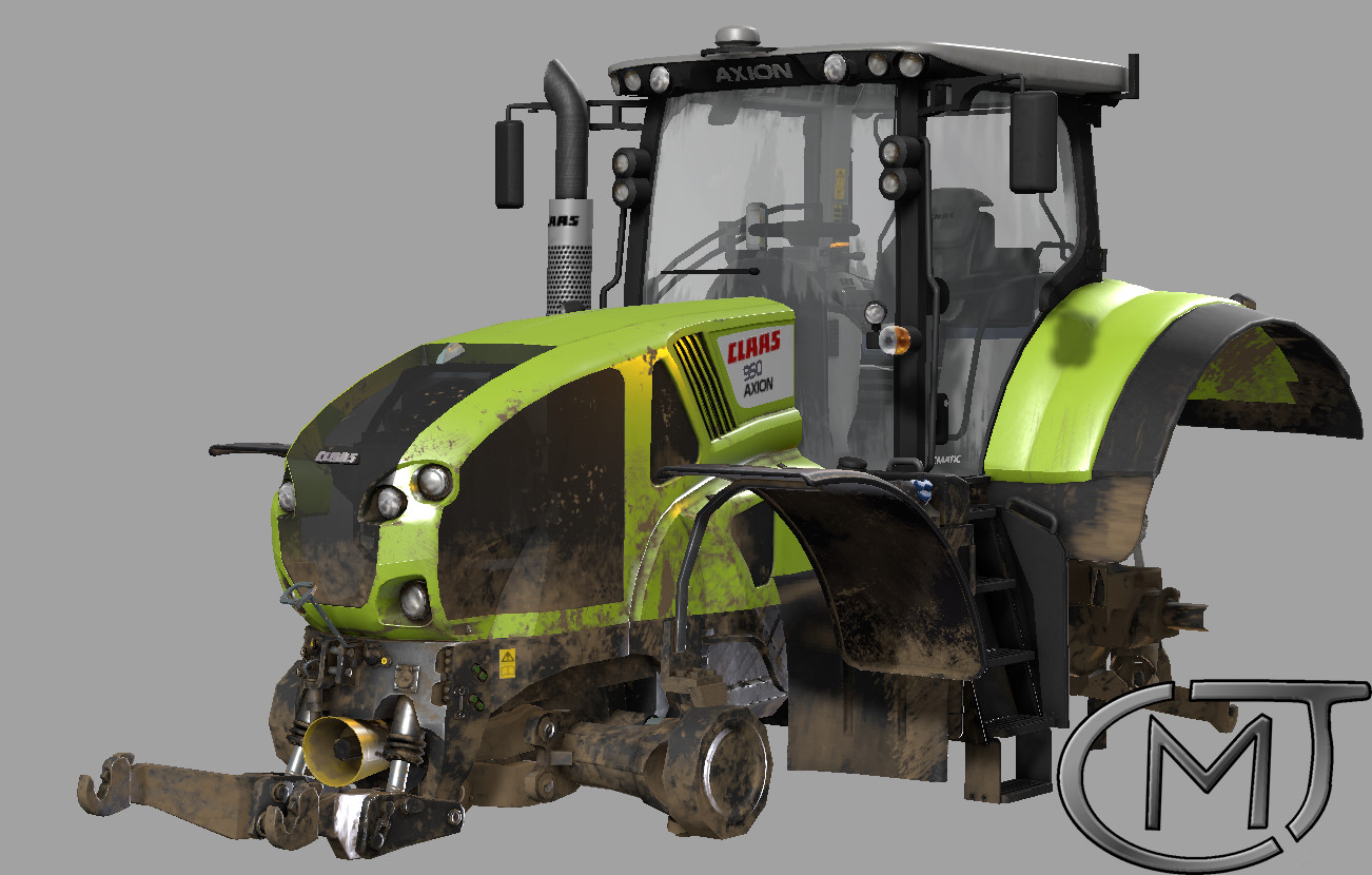 ArtStation - CLAAS Axion 900 series