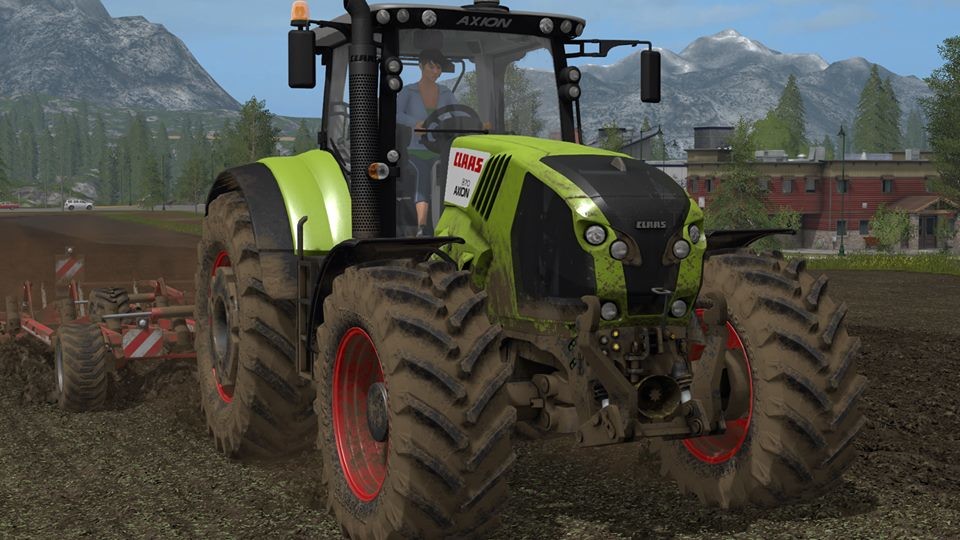 ArtStation - CLAAS Axion 800 series