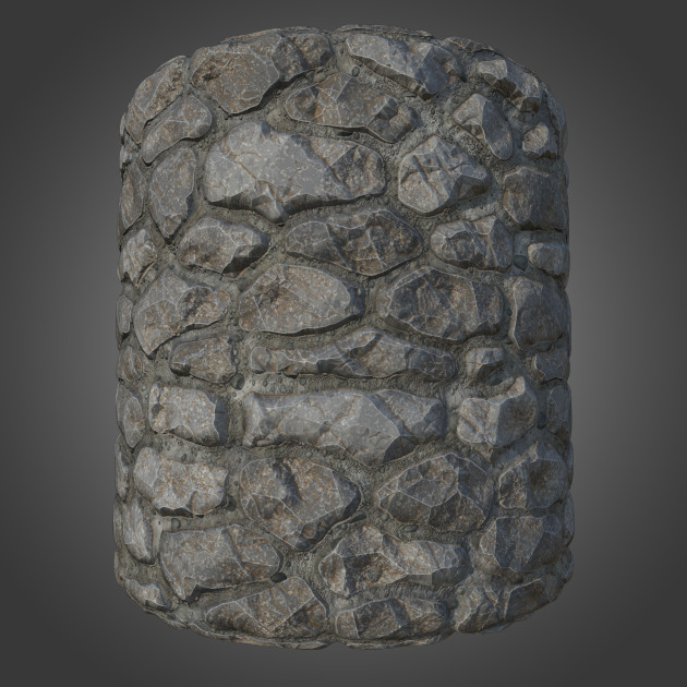 ArtStation - Stone wall material