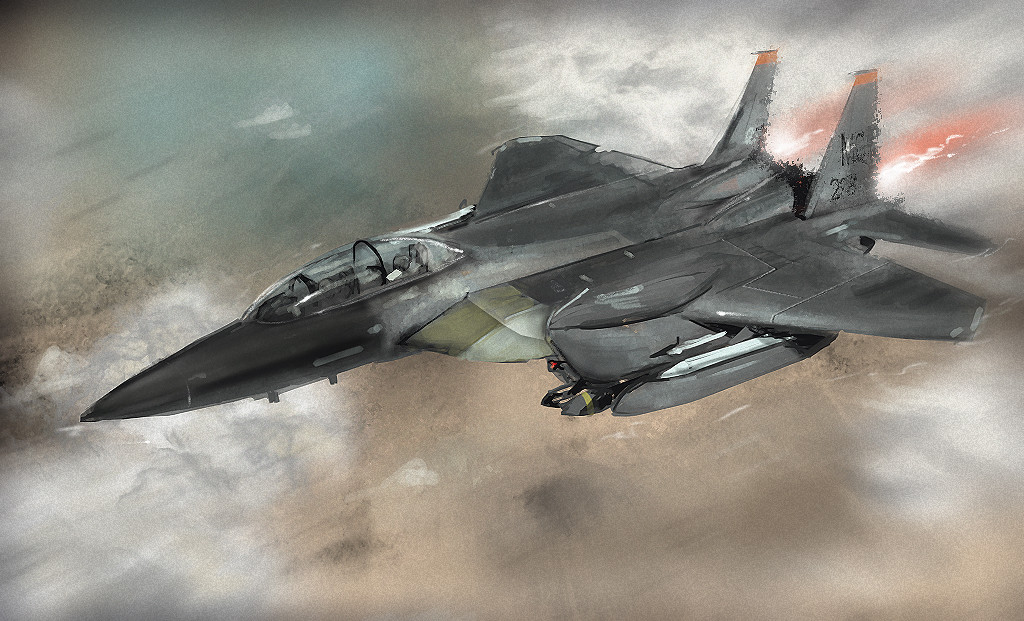ArtStation - Fighter jet