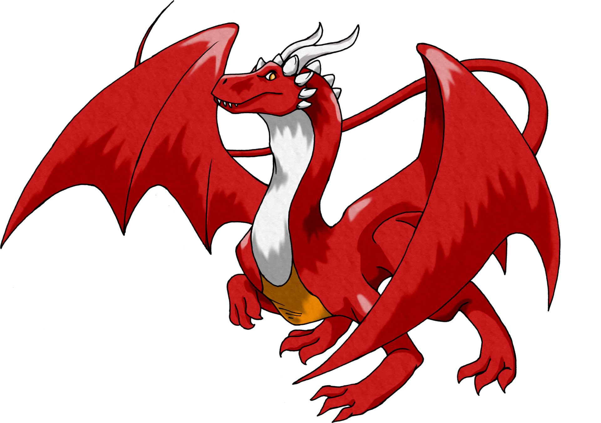 ArtStation - Grim Dragons: Cyril, the Red Dragon