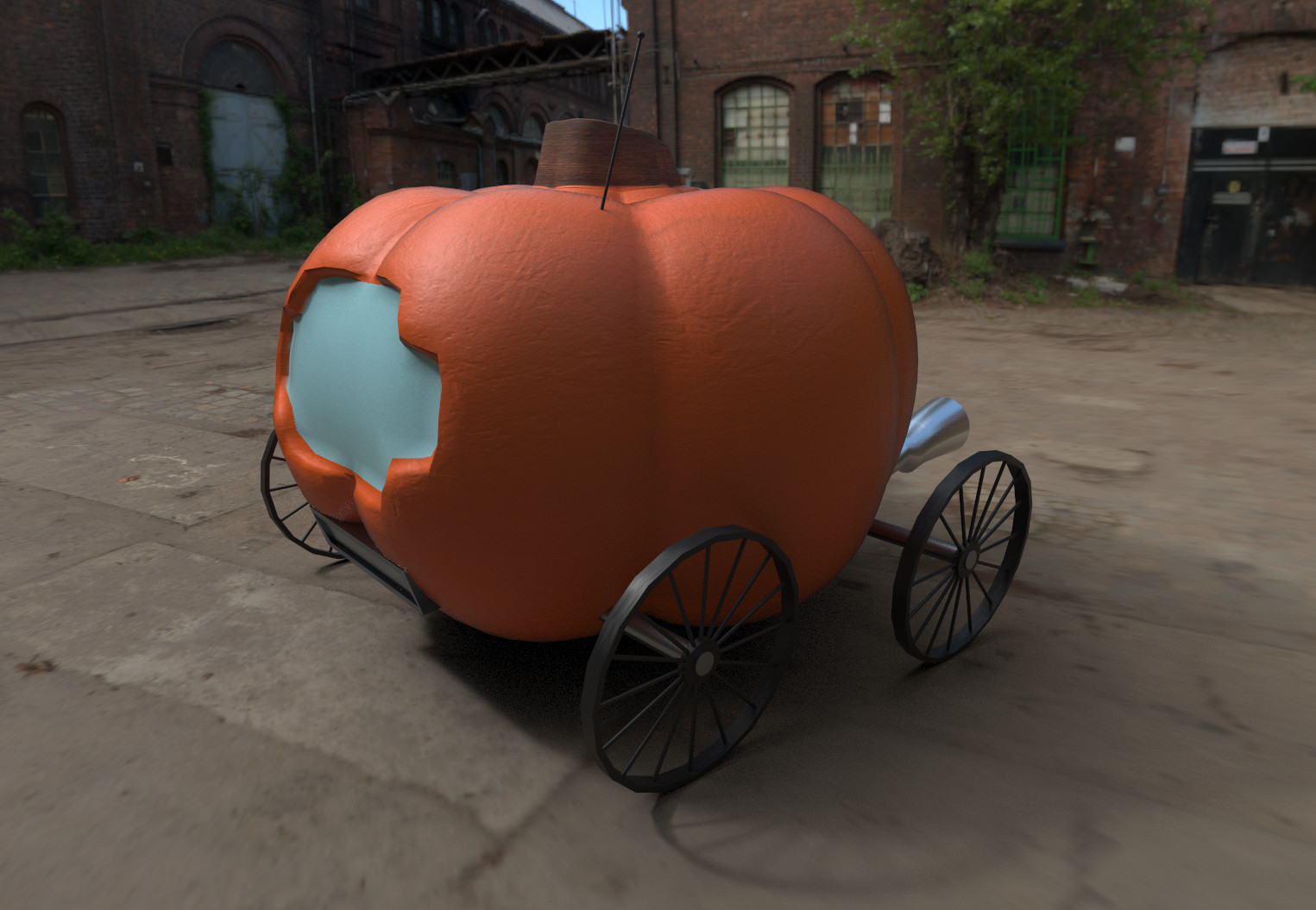 Tony Dimmock-McGarr - Pumpkin Car - Mechanical Asset Creation