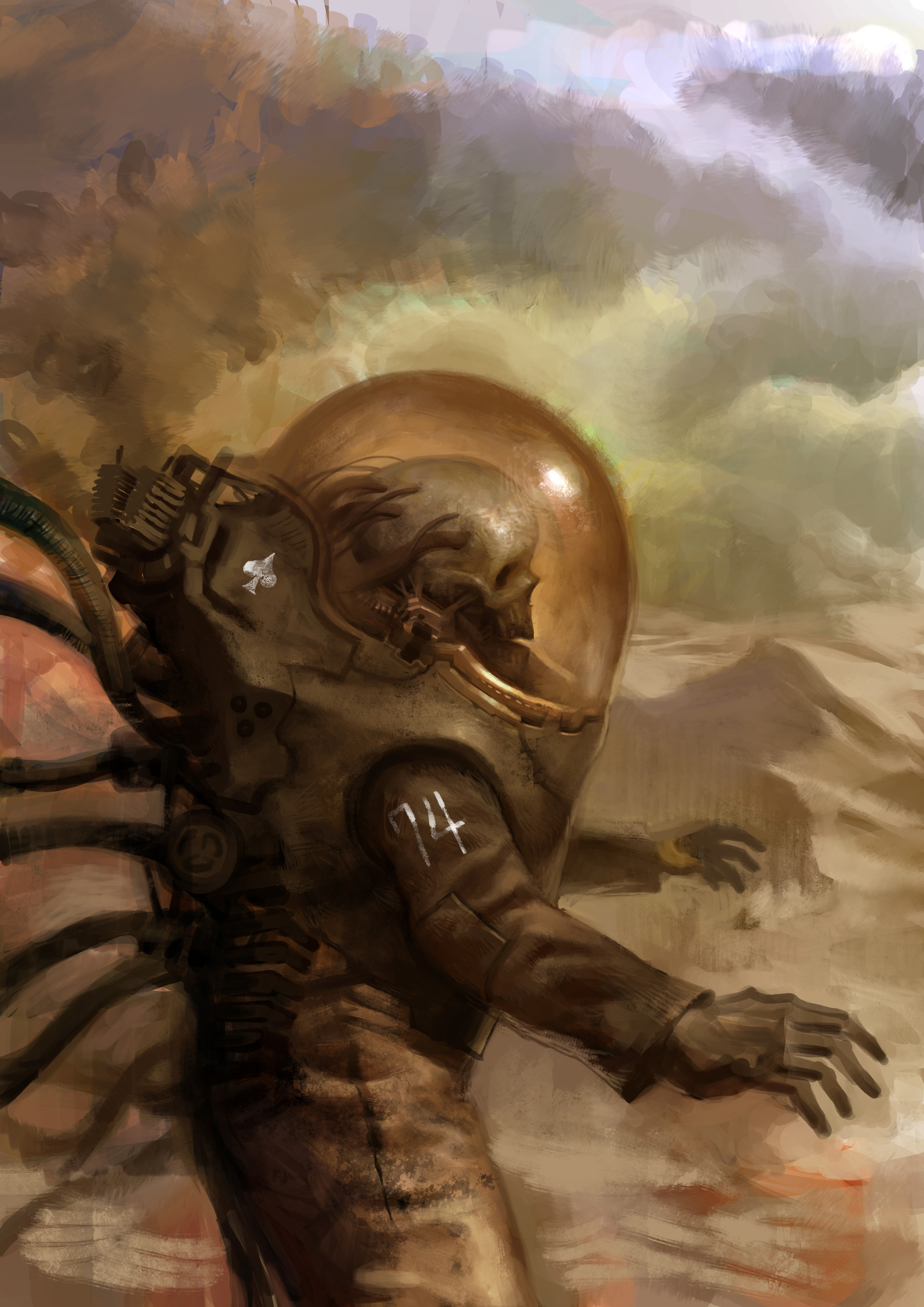 ArtStation - Ghost Sketch, VAOVAV