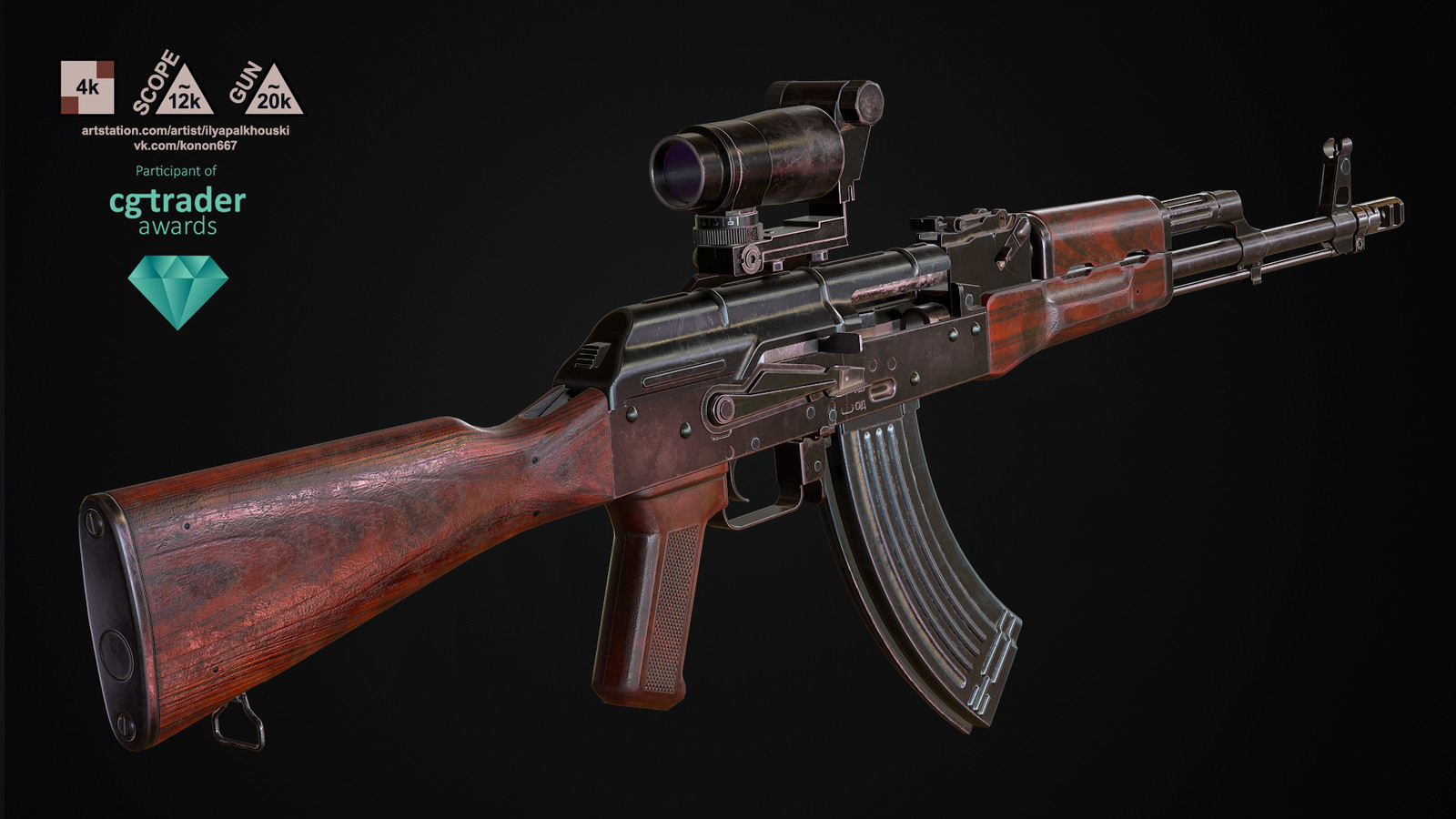 Ilya Palkhouski - AKM + PK-AS scope