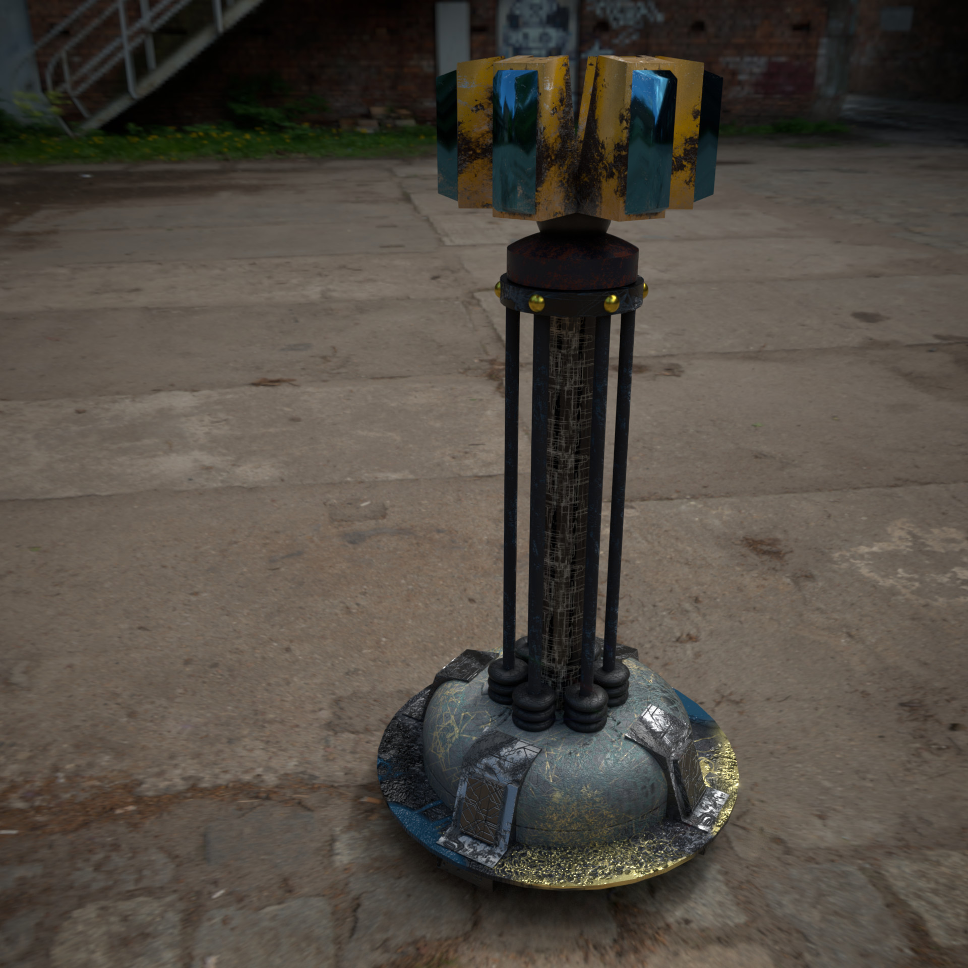 ArtStation - RA2 Prism Tower