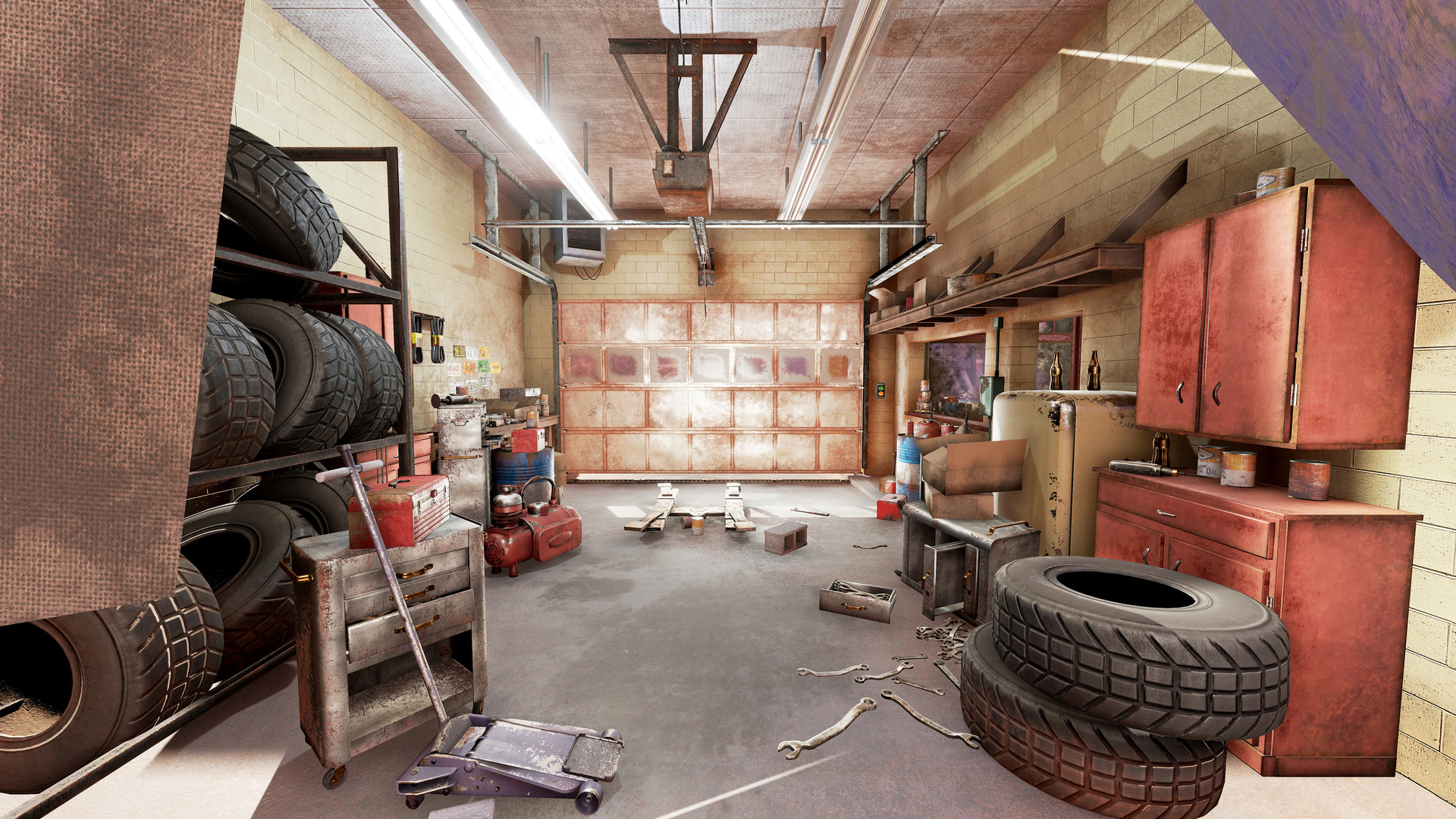 Jeremiah Castro - Garage Props (Obduction, 2016)