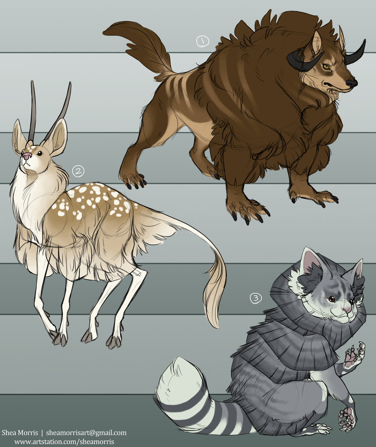 ArtStation - Creatures of Ellrakar