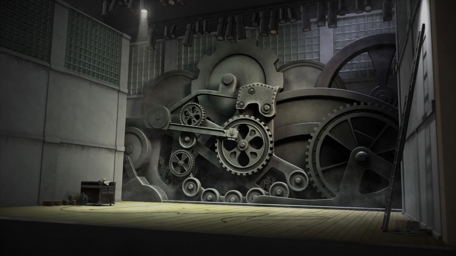 ArtStation - School Project - Theatre