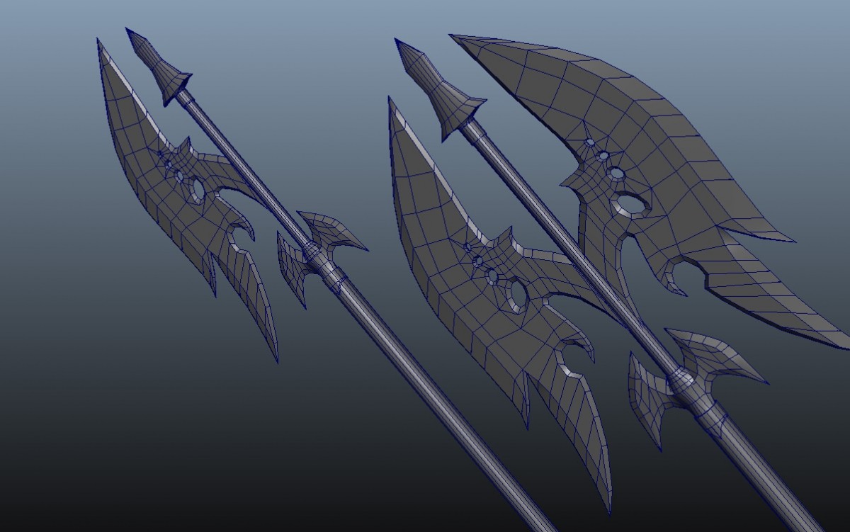 Jesus Ramirez Jr - polearm