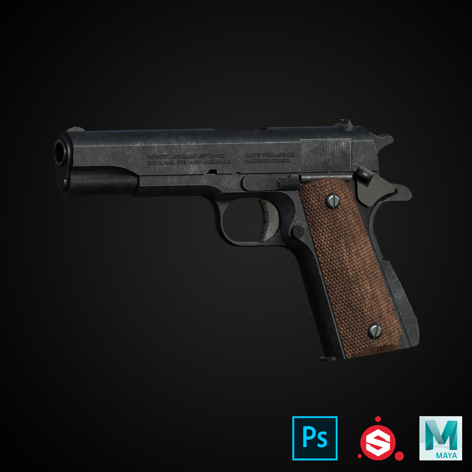 ArtStation - Colt 1911C