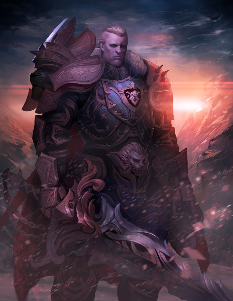 ArtStation - lion knight