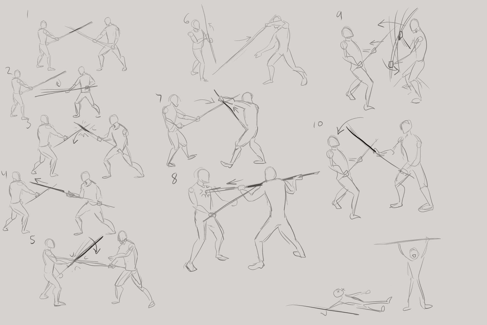 Laura Spreitzer - Sparring Studies