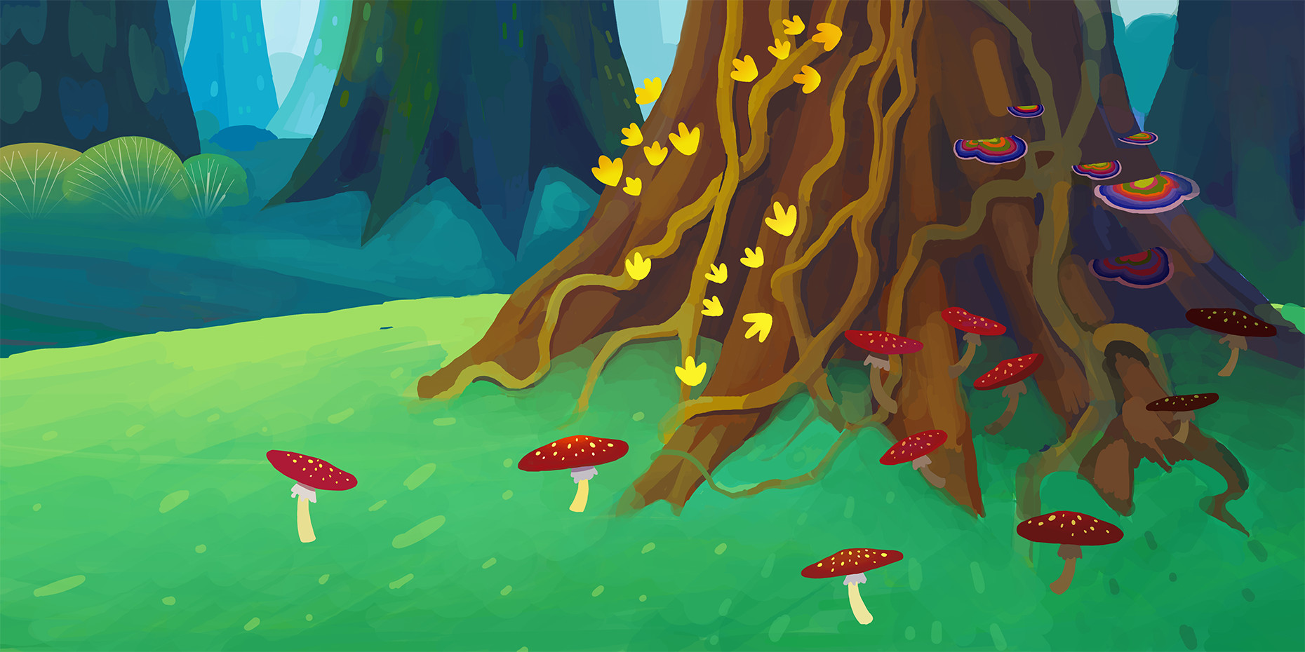 ArtStation - FOREST CORNER