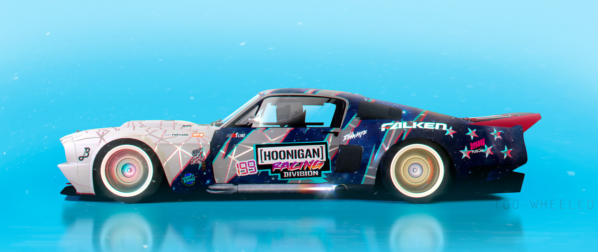 TOO WHEELED - HOONING is not a crime.