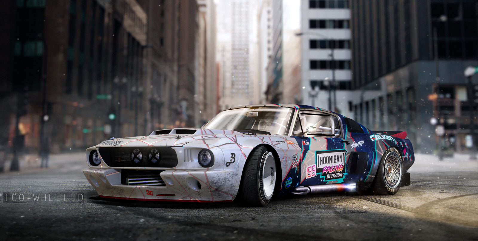 TOO WHEELED - HOONING is not a crime.