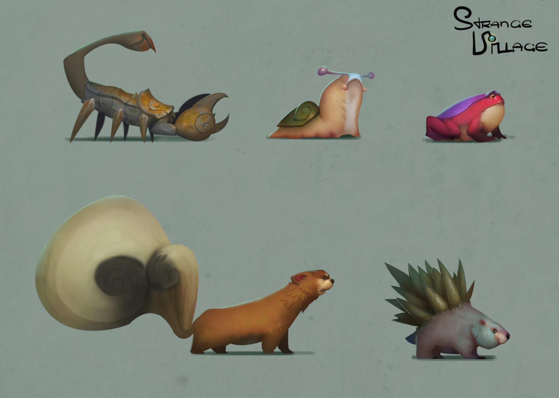 ArtStation - Creatures Concept