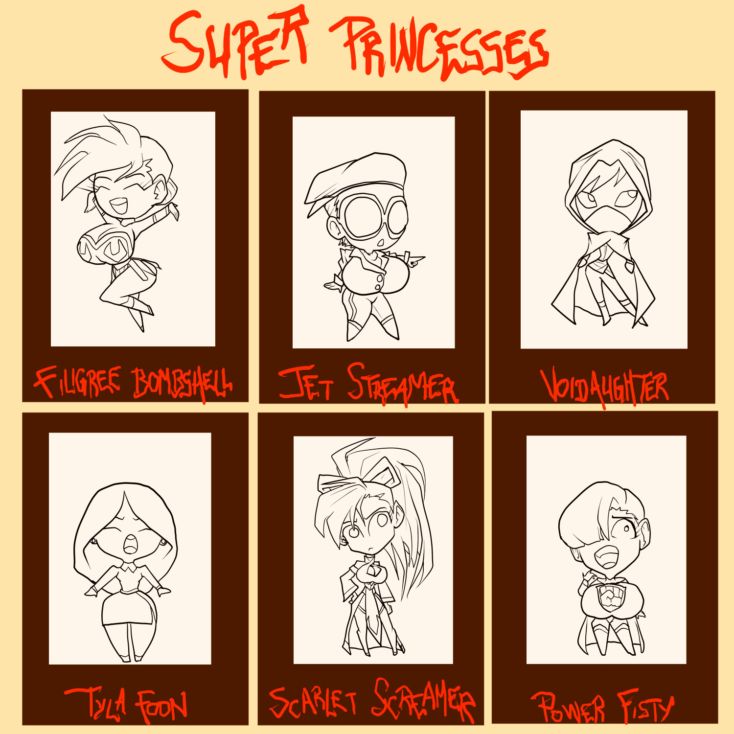 ArtStation - Super Princesses