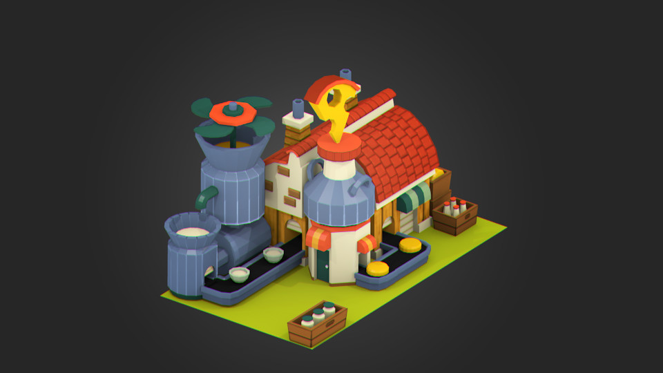 ArtStation - Cheese Factory