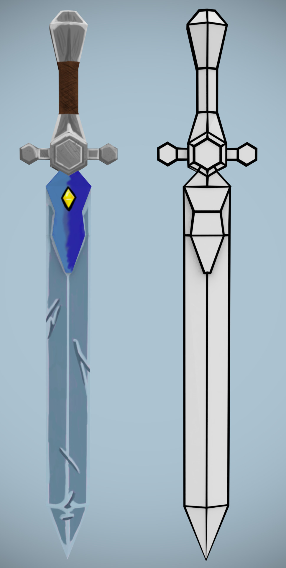 Lachlan - Low Poly Medieval Weapons