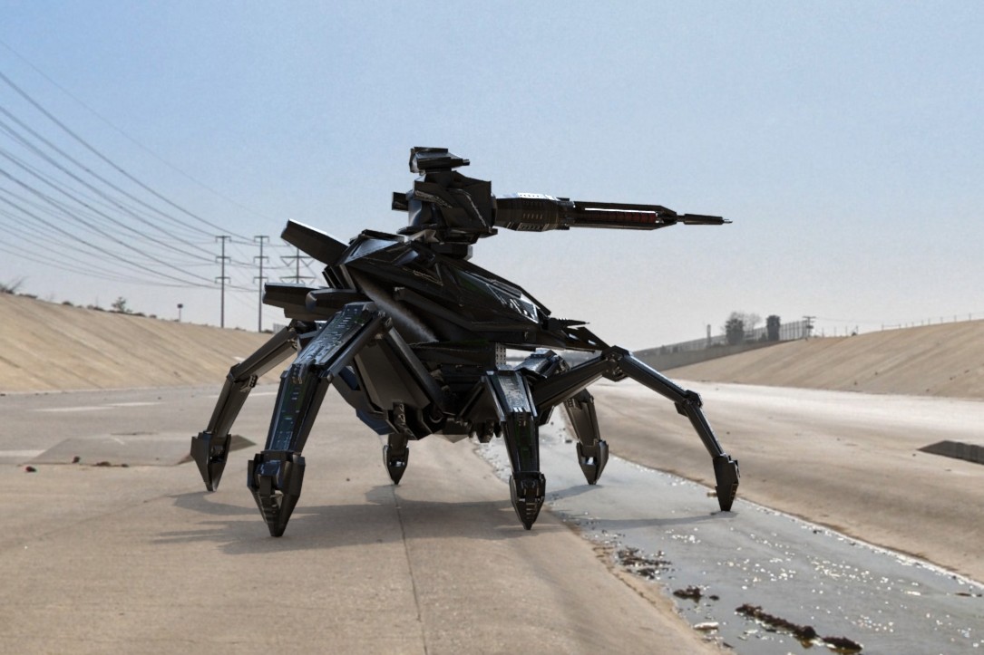 ArtStation - Supreme Commander Spider rework