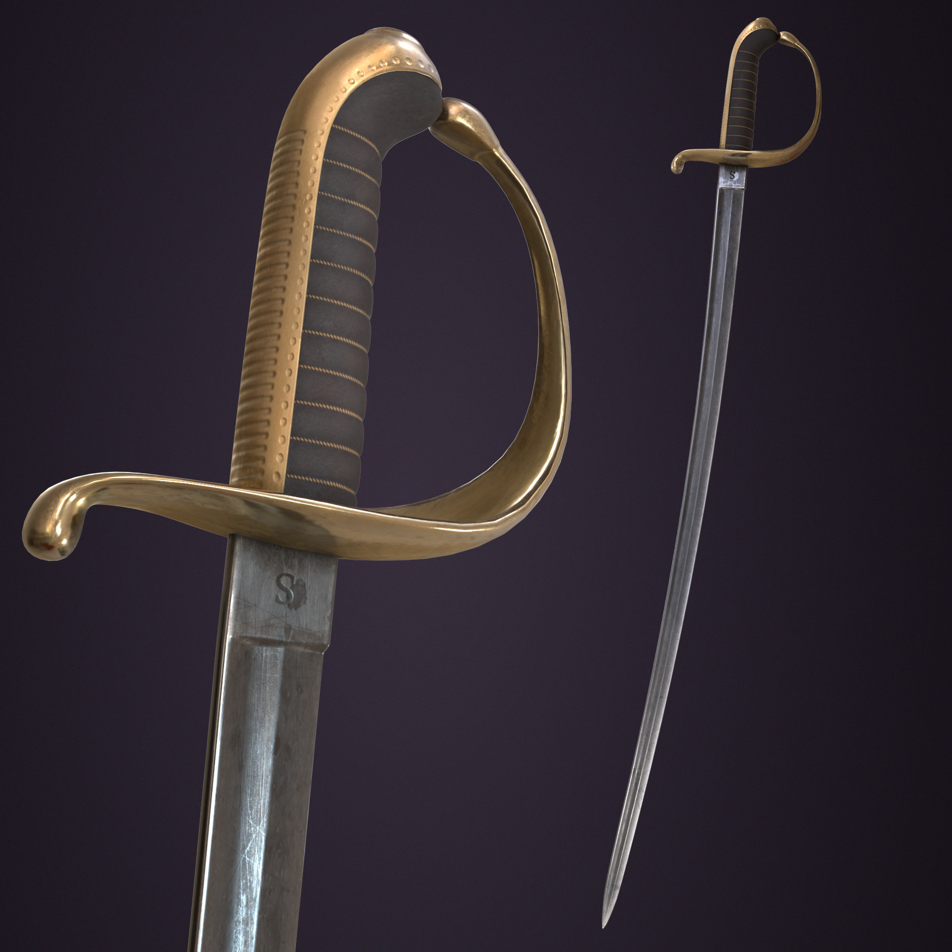 ArtStation - Officer's Sword