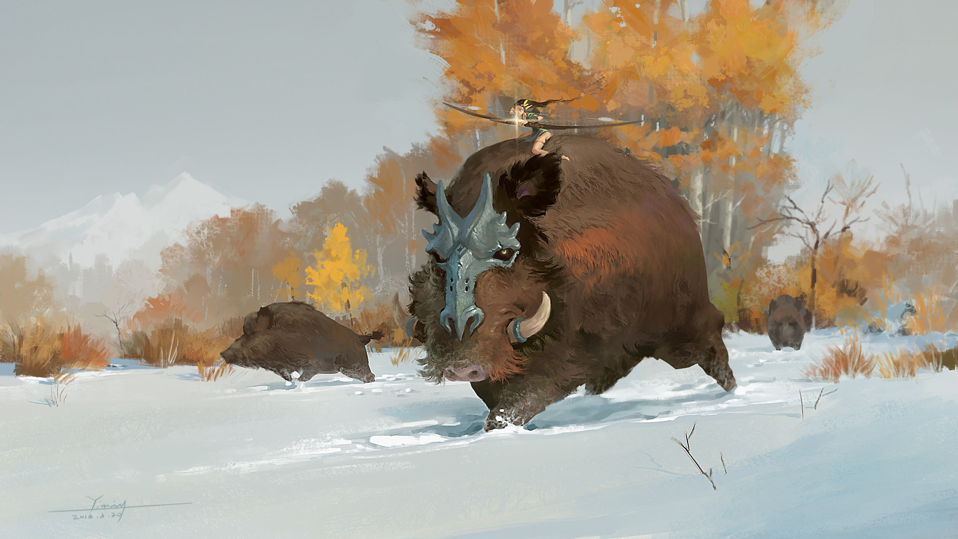 ArtStation - Forest guard