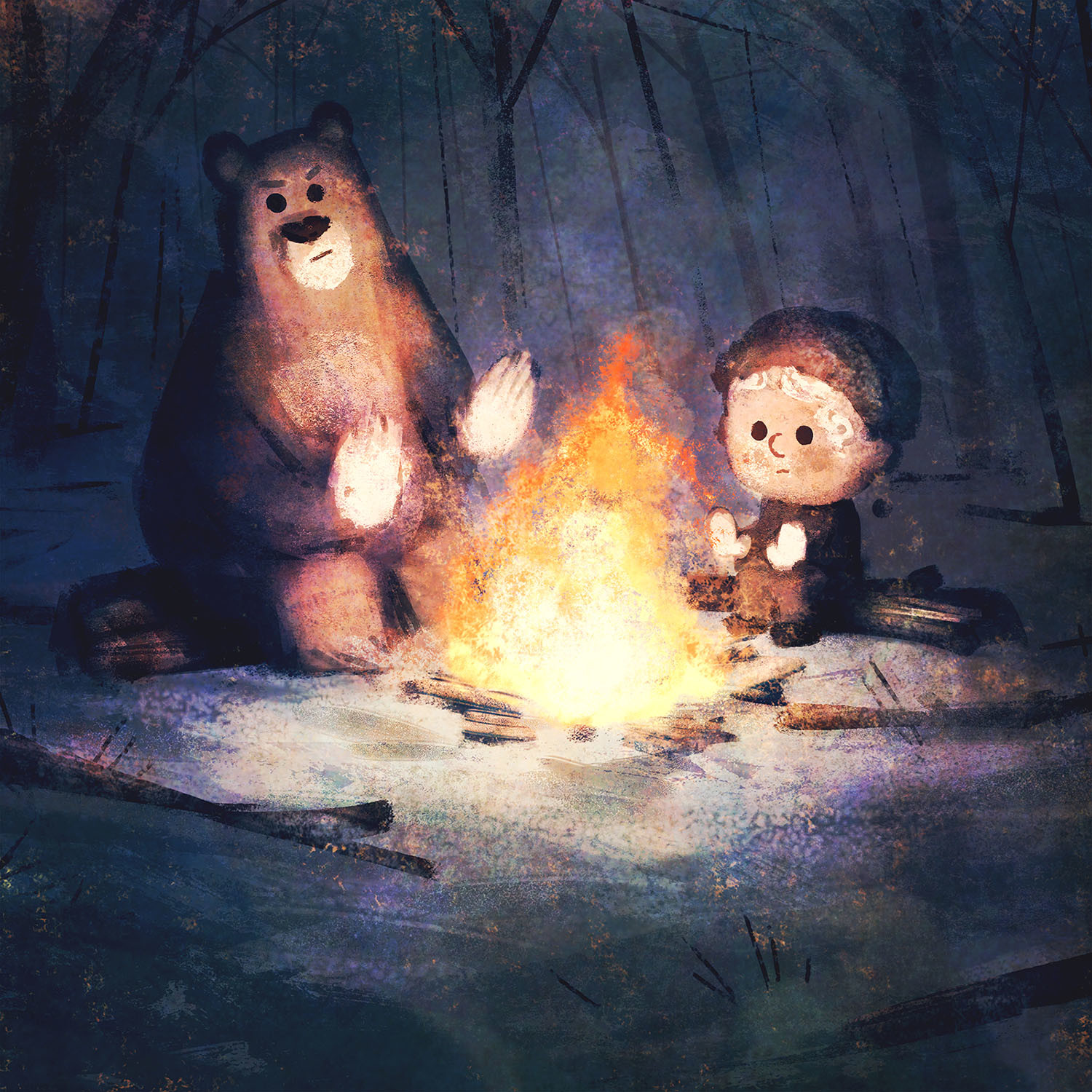 ArtStation - Keeping Warm