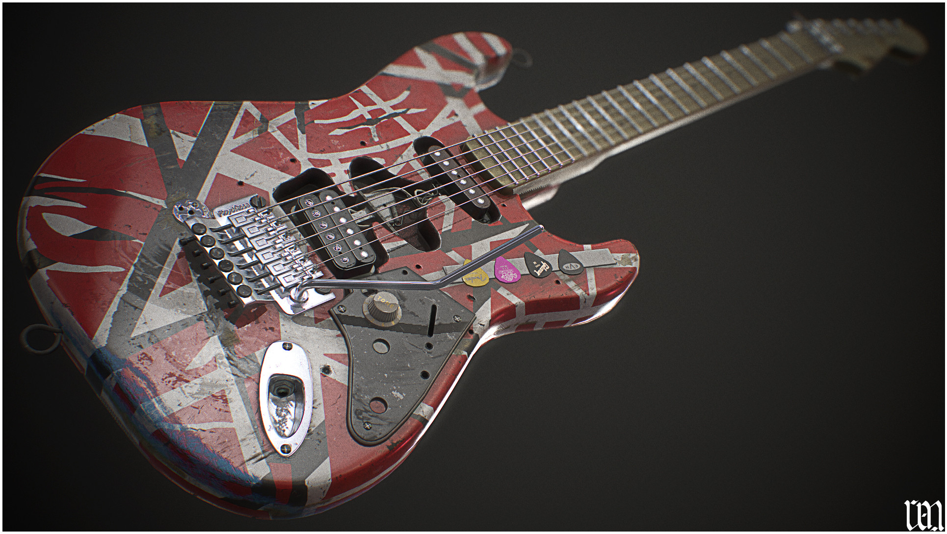Ren Miranda - EVH Frankenstrat