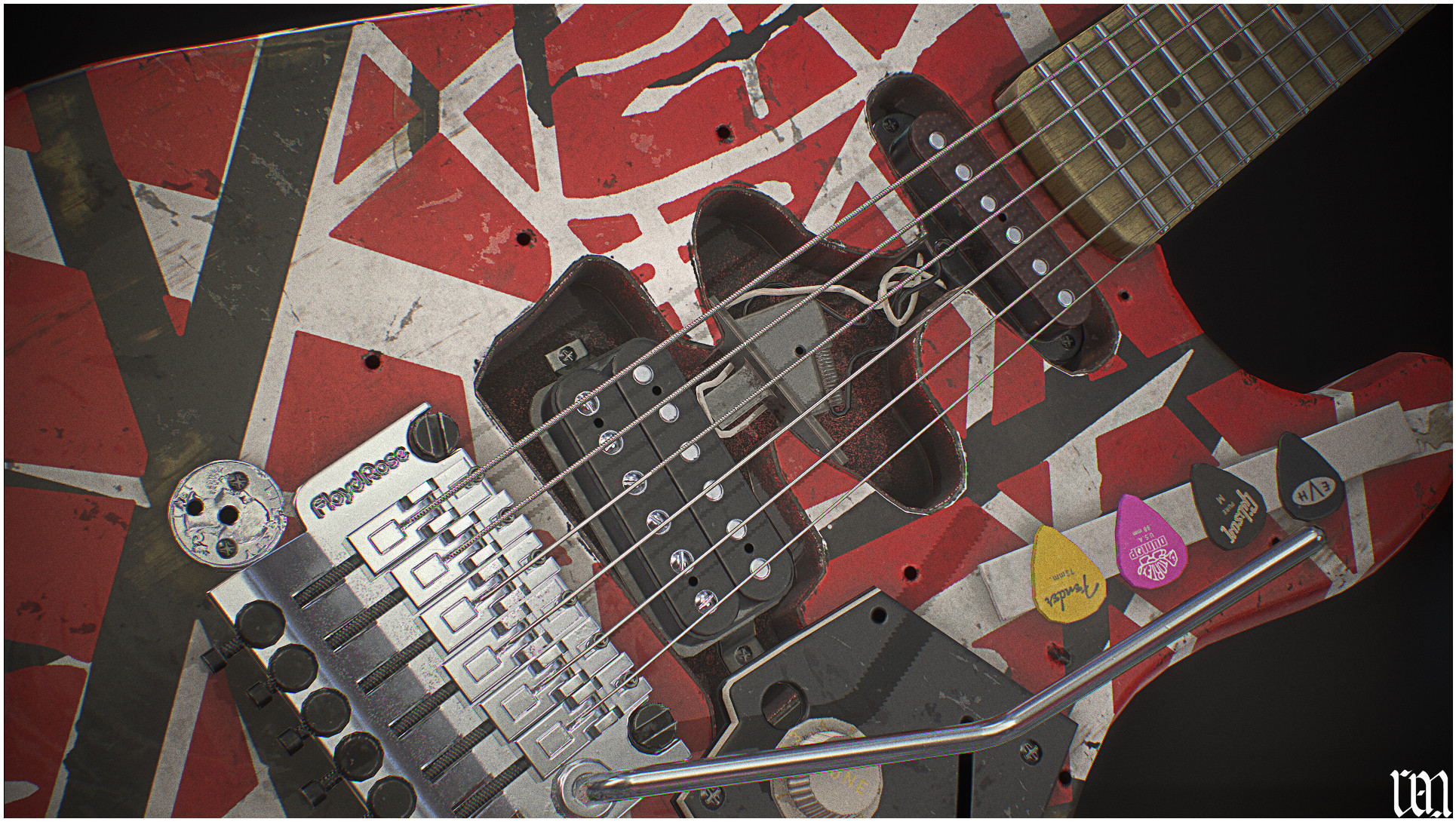 Ren Miranda - EVH Frankenstrat