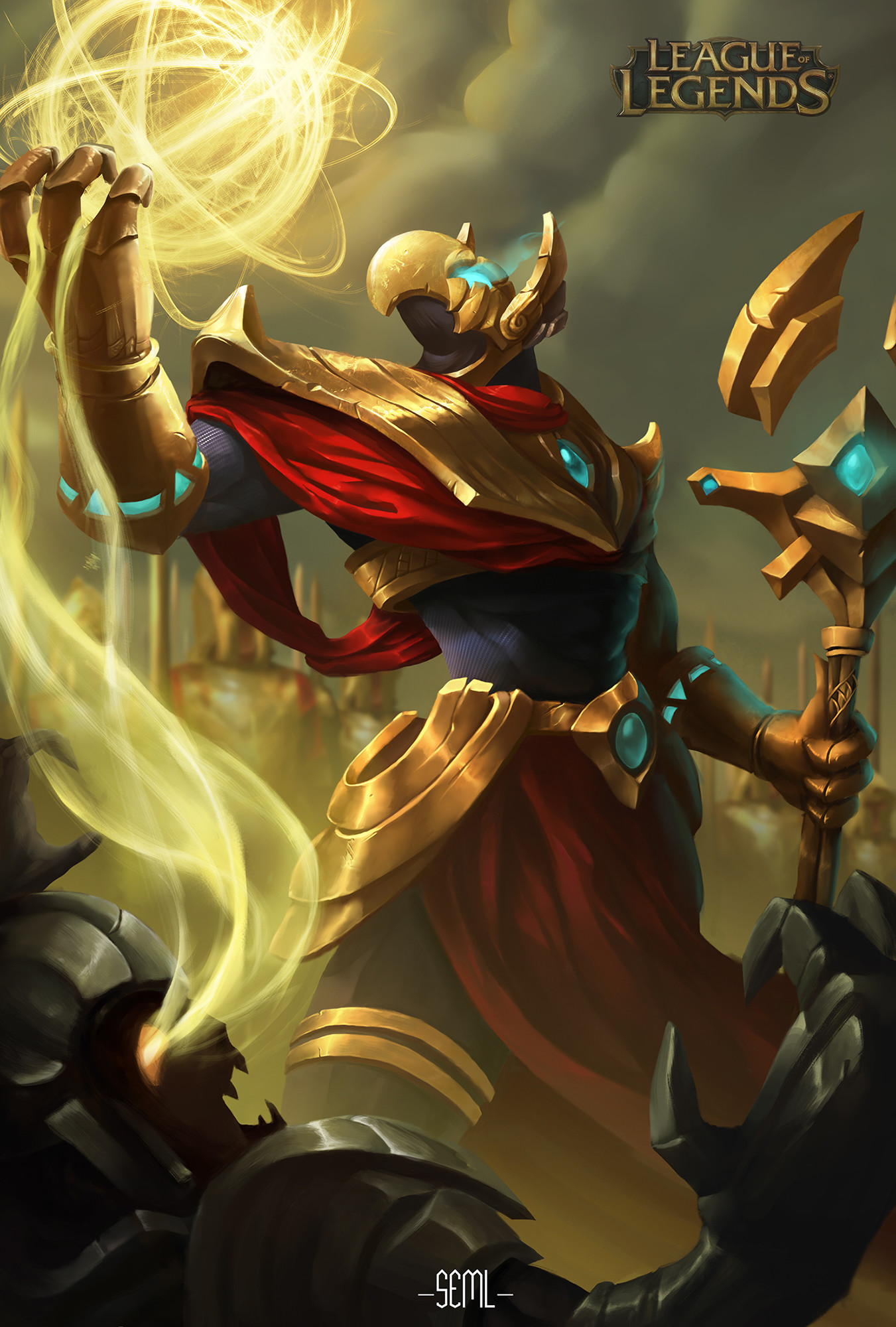 ArtStation - Azir-The Emperor Of The Sands