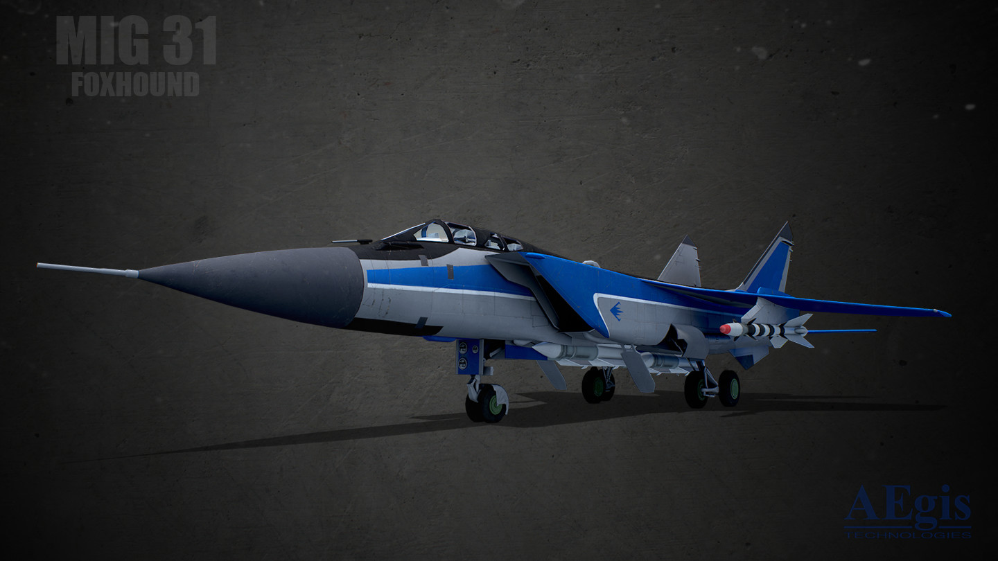 ArtStation - MIG 31 Foxhound