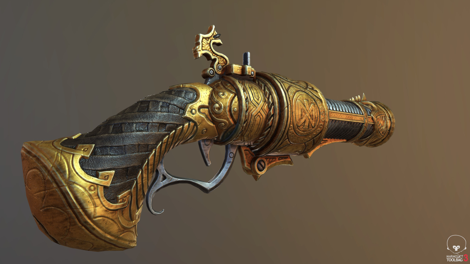 Andrew Mezentsew - Drakefire pistol