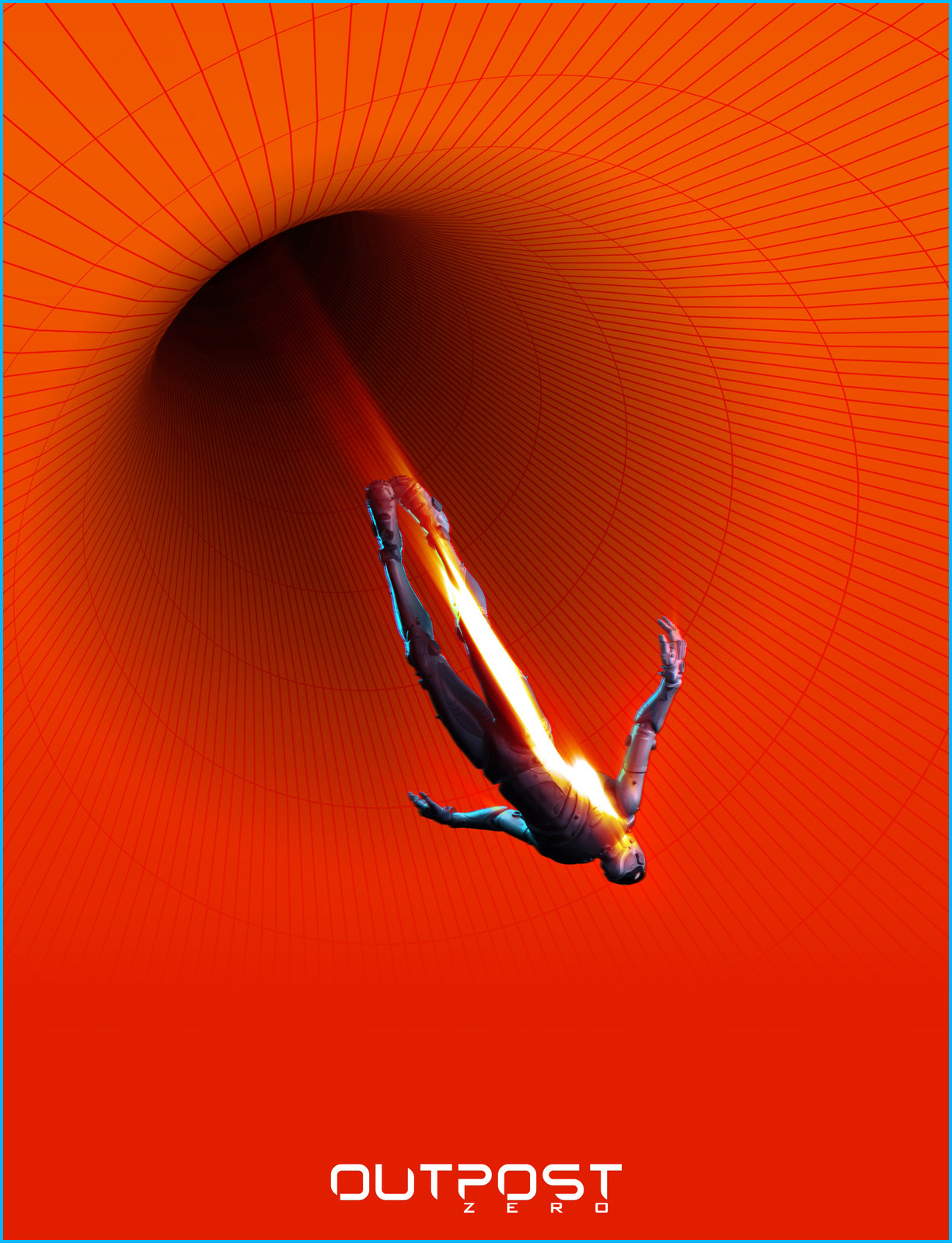 OUTPOST ZERO - Falling Poster