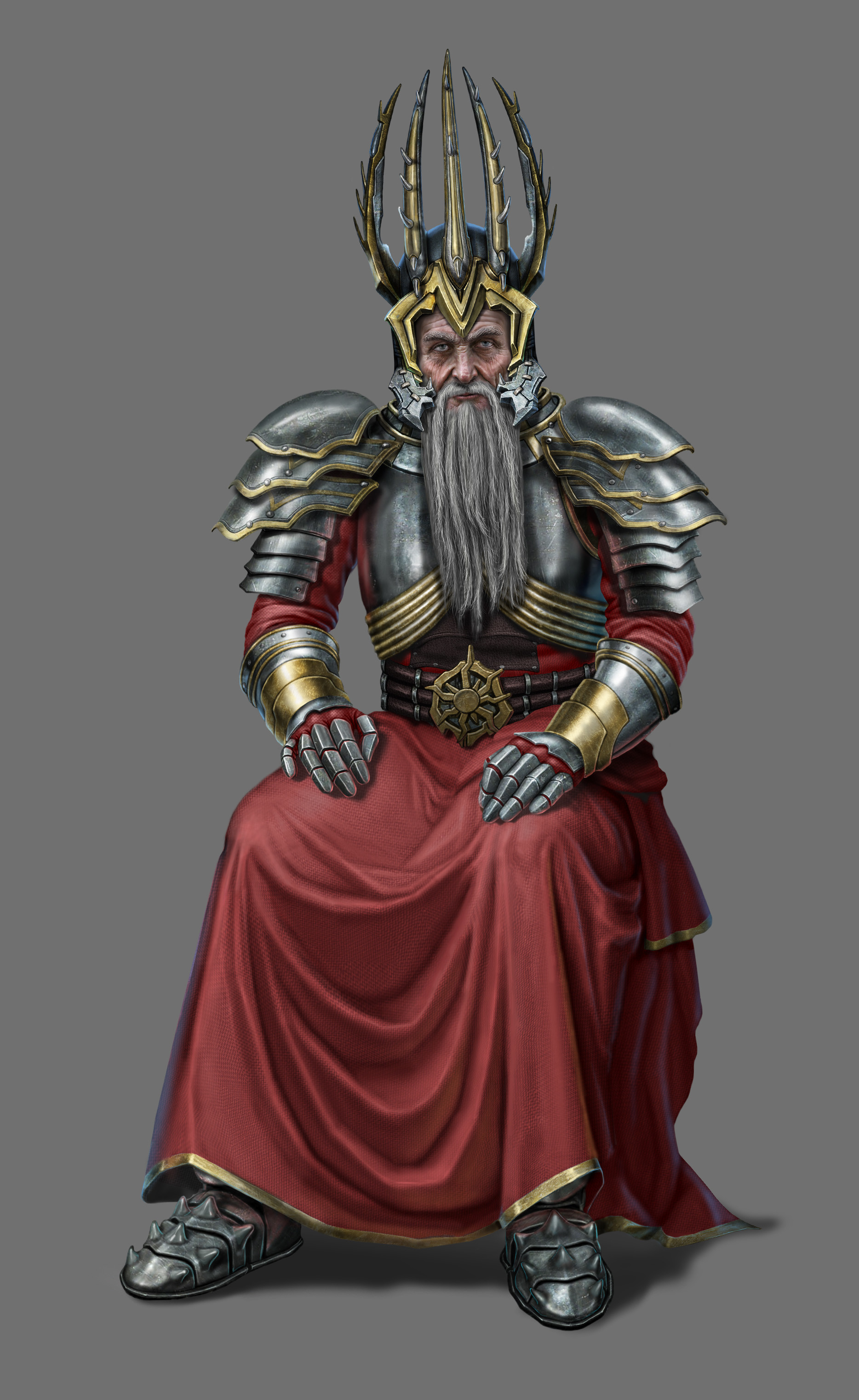 ArtStation - Old King Concept