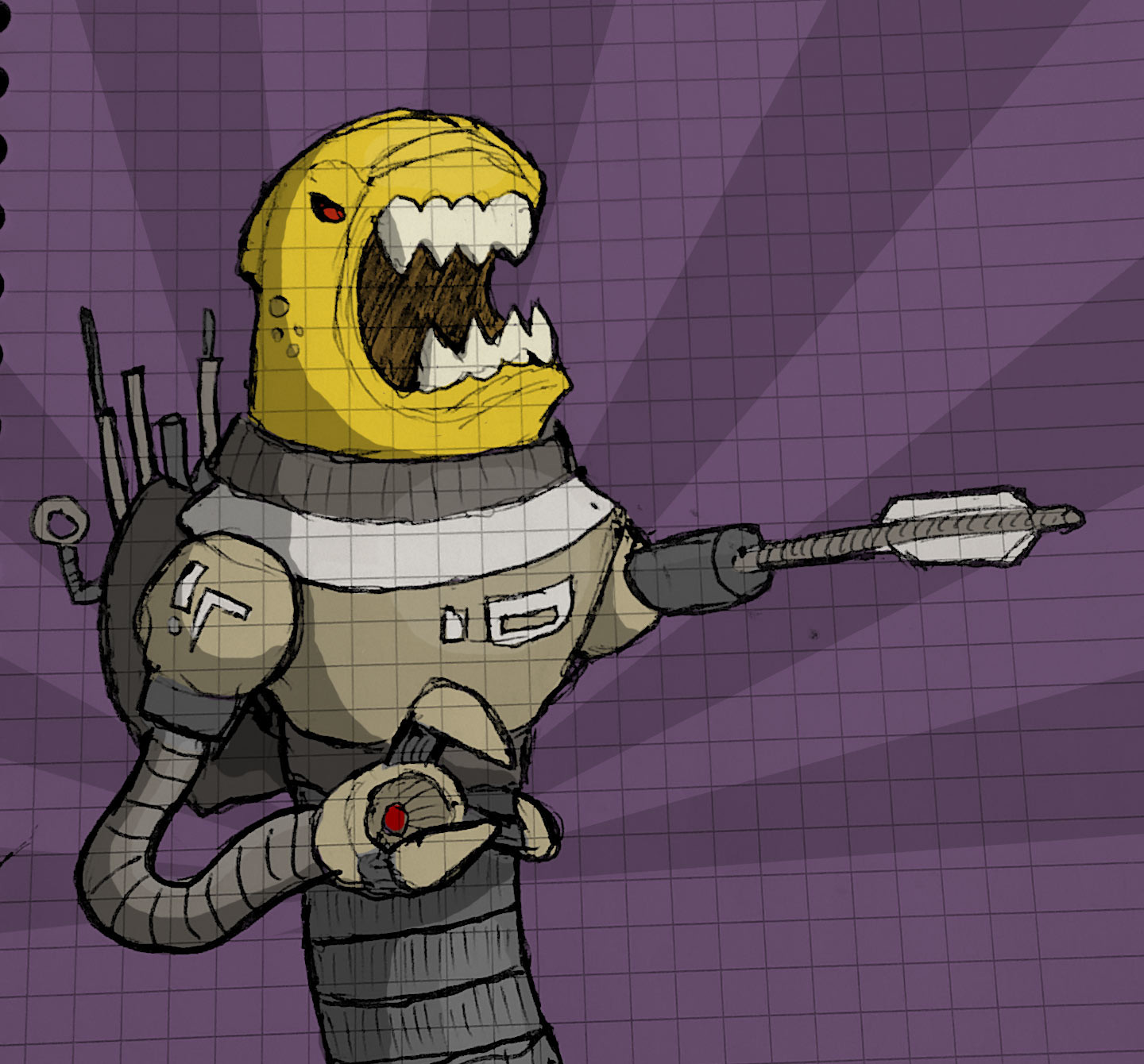 ArtStation - Alien Scribble