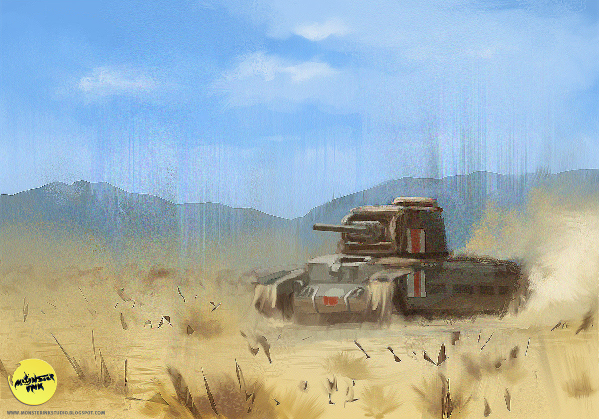 Monster Ink - Matilda tank