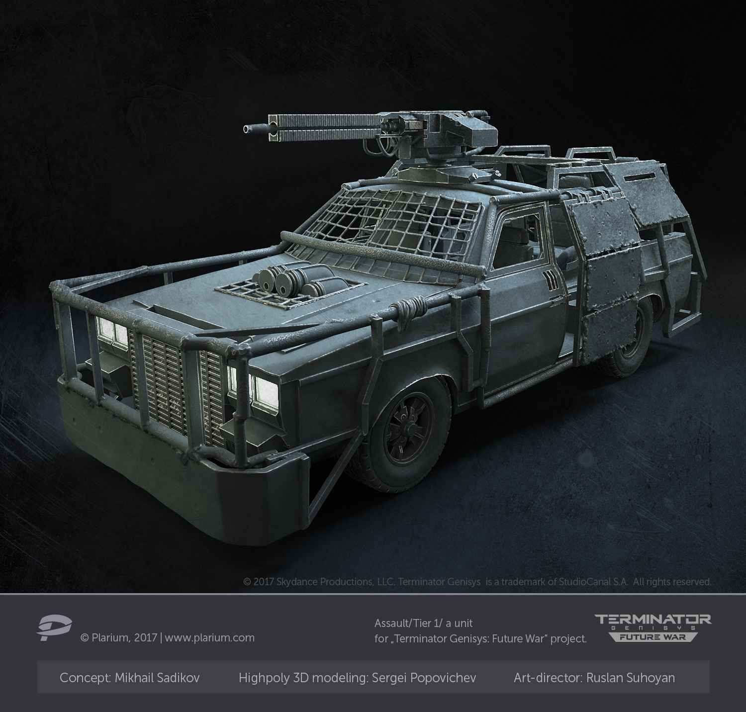 ArtStation - Unit "Terminator Genesys: Future War", Sergei Popovichev
