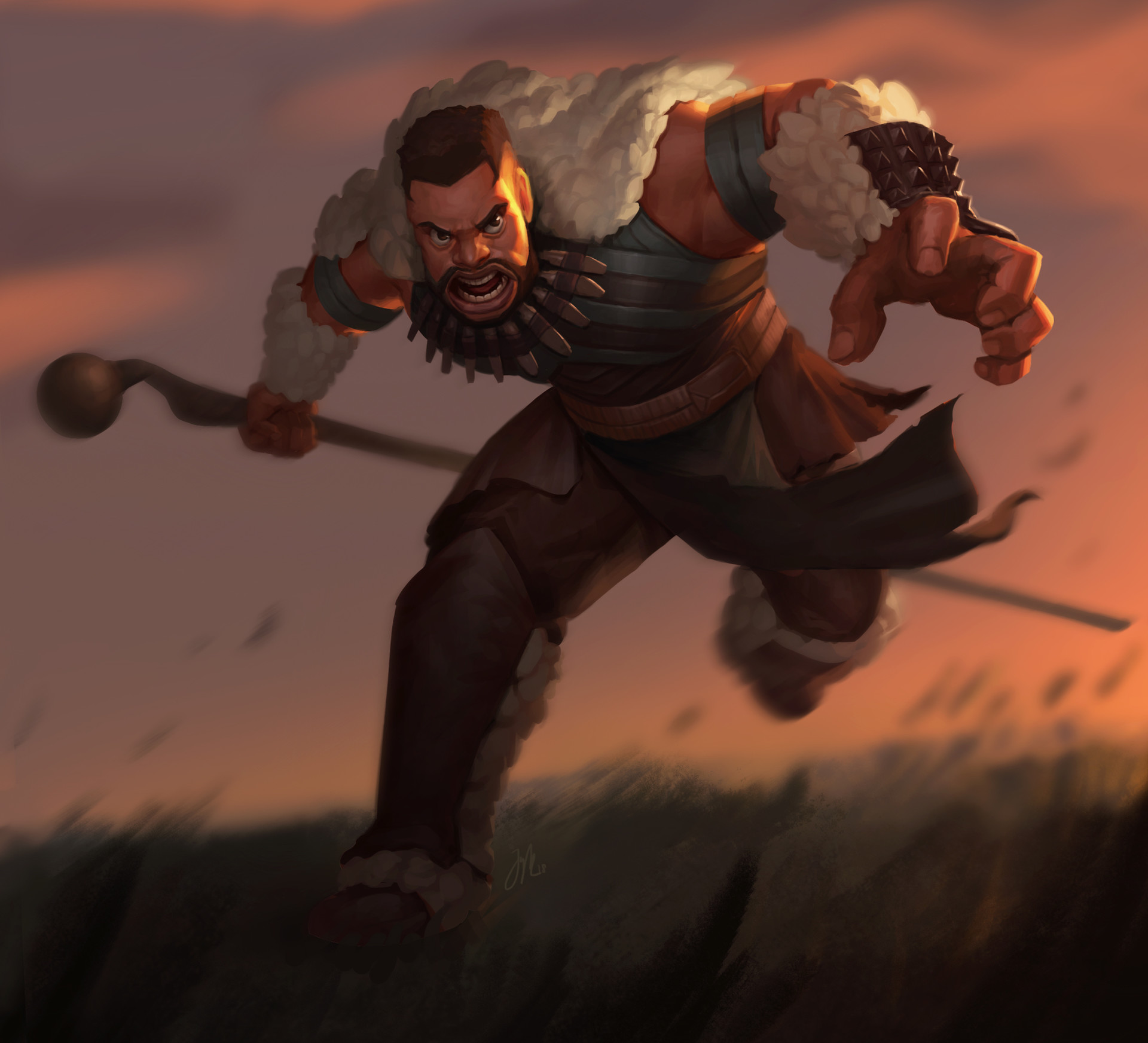 ArtStation - M'Baku Fanart