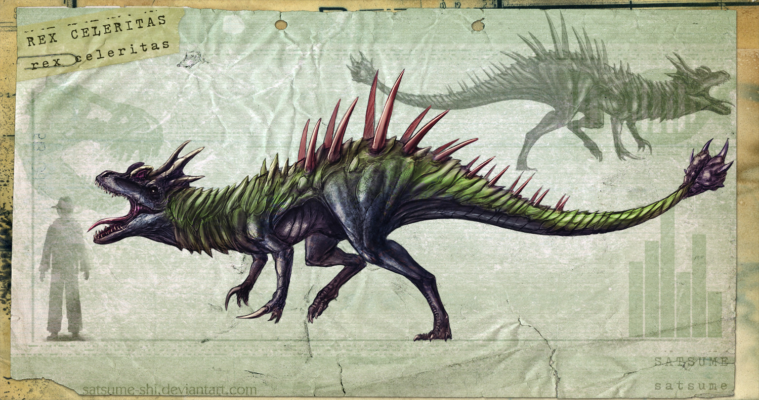 ArtStation - Hybrid Rexes