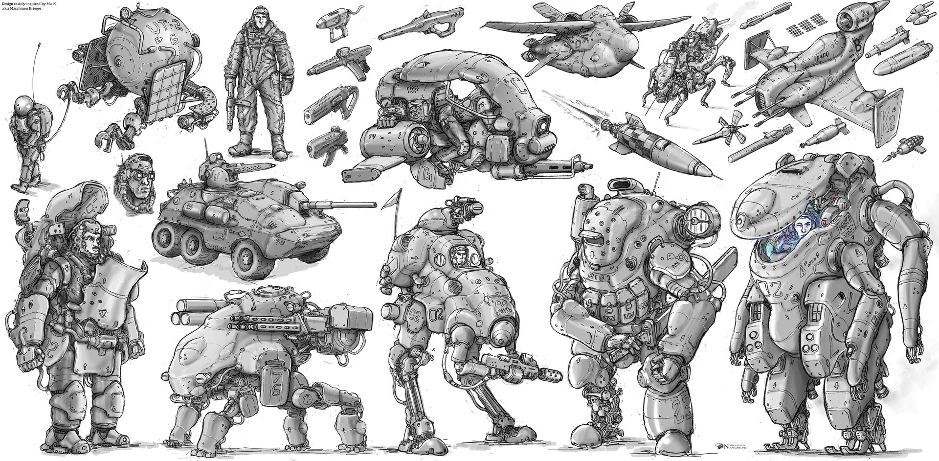 maschinen krieger artist