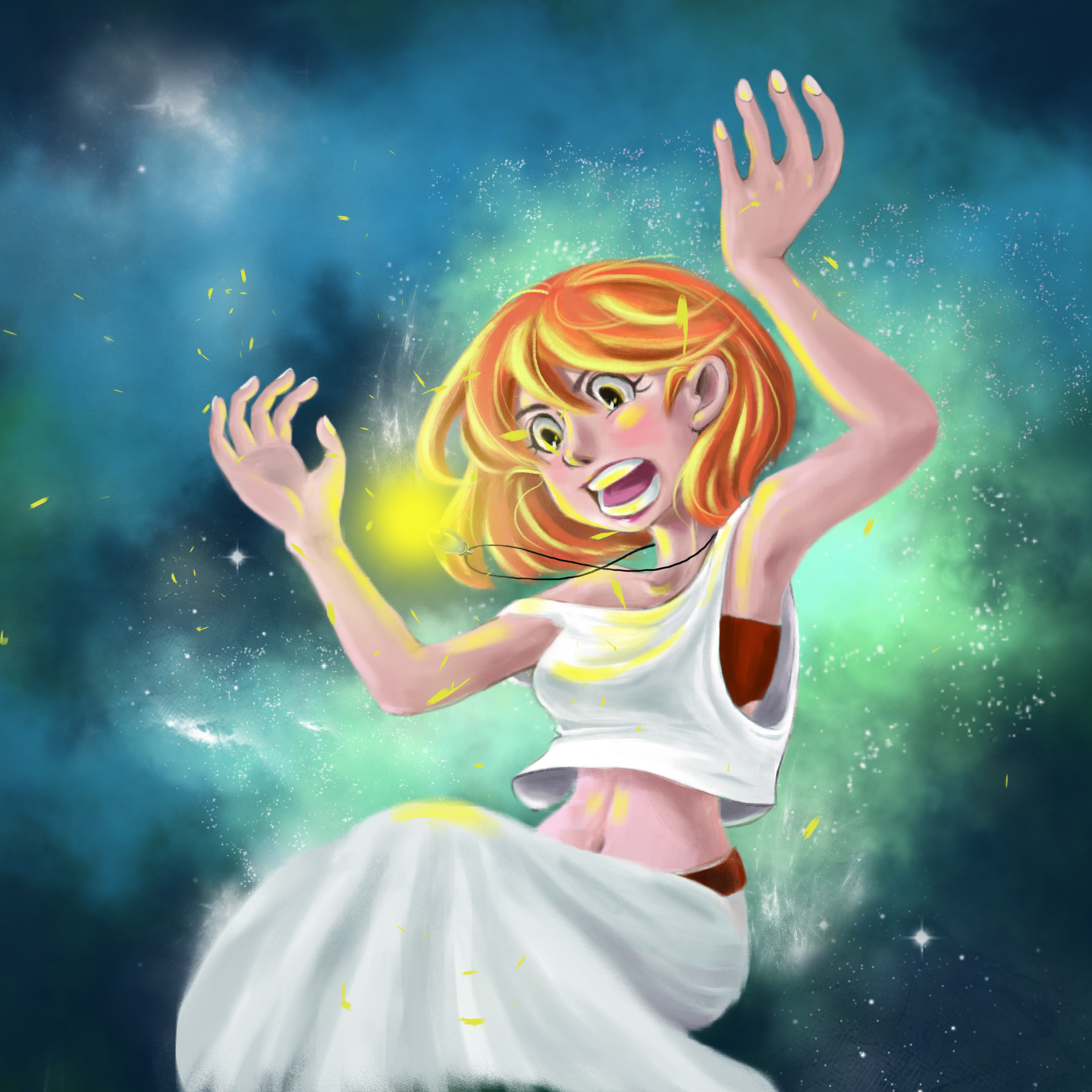 ArtStation - Magical girl