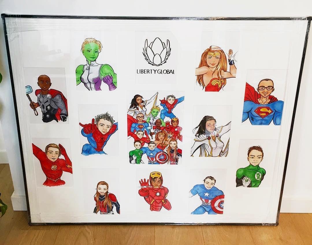 ArtStation - Superhero team