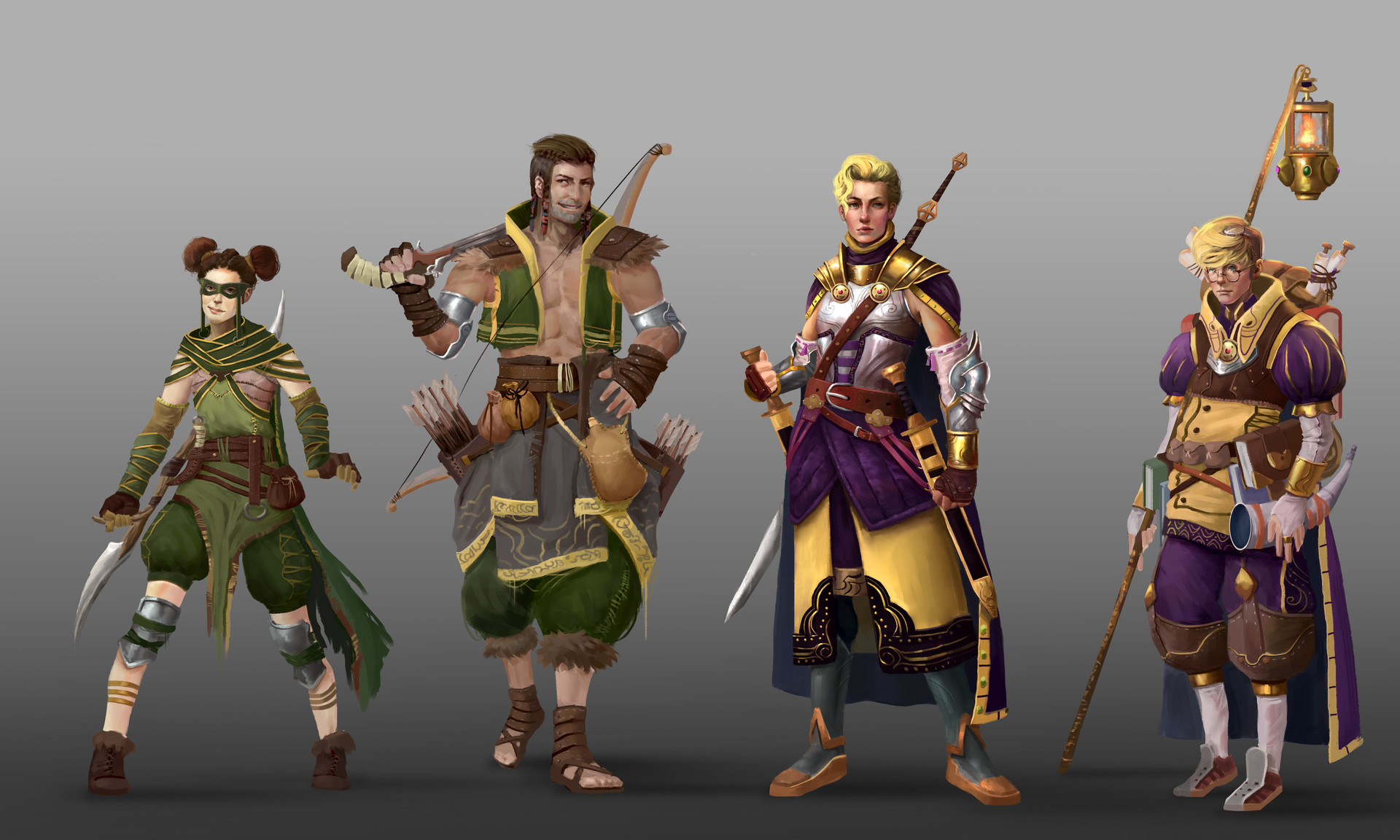 ArtStation - Character Line-up