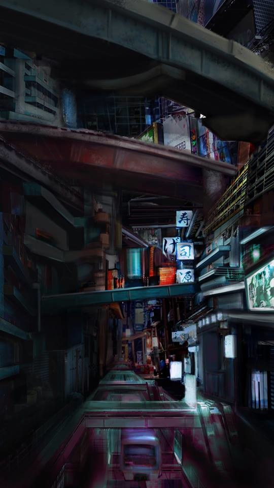 ArtStation - Night street