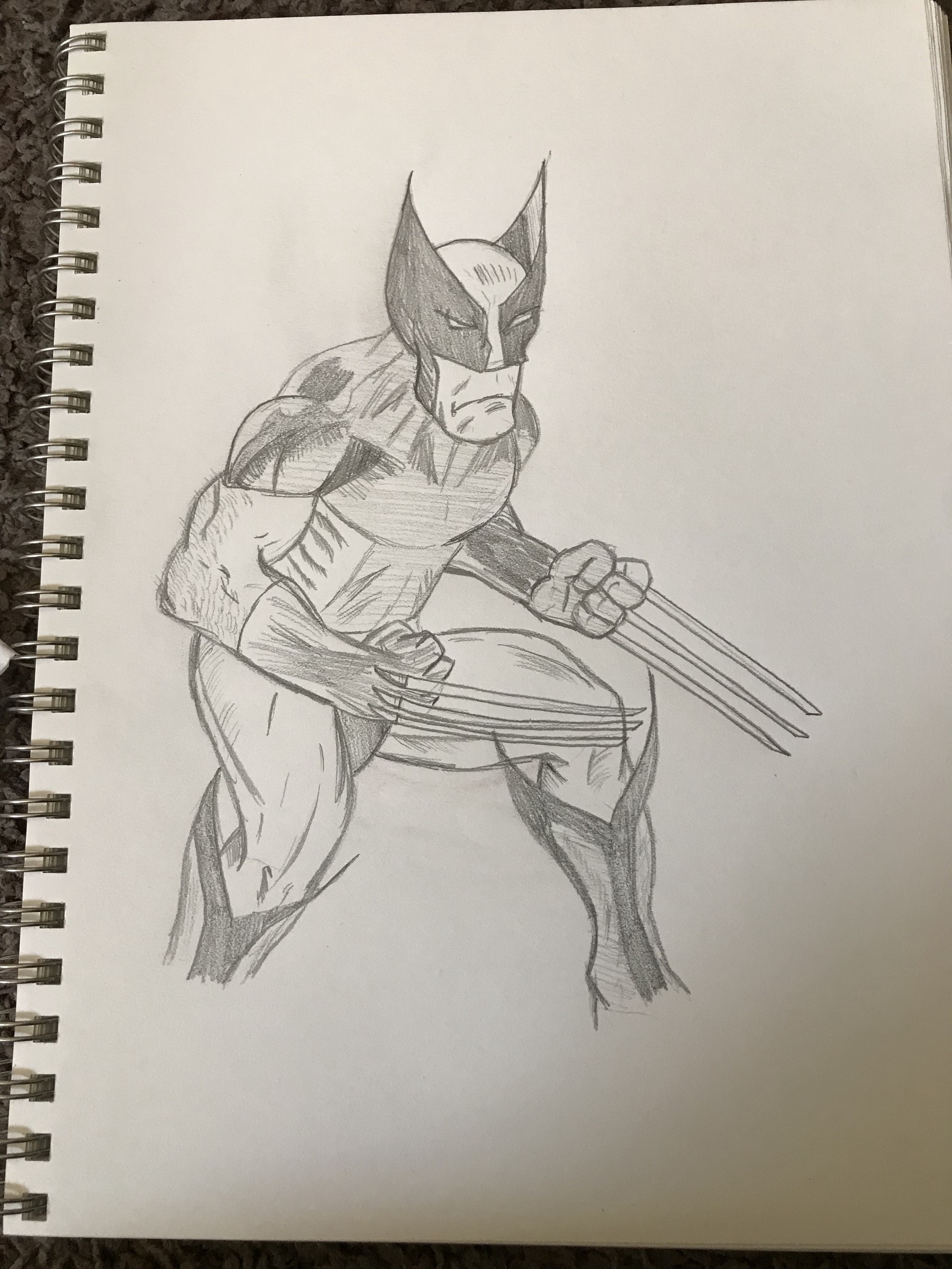 EJ Drake - Wolverine sketch