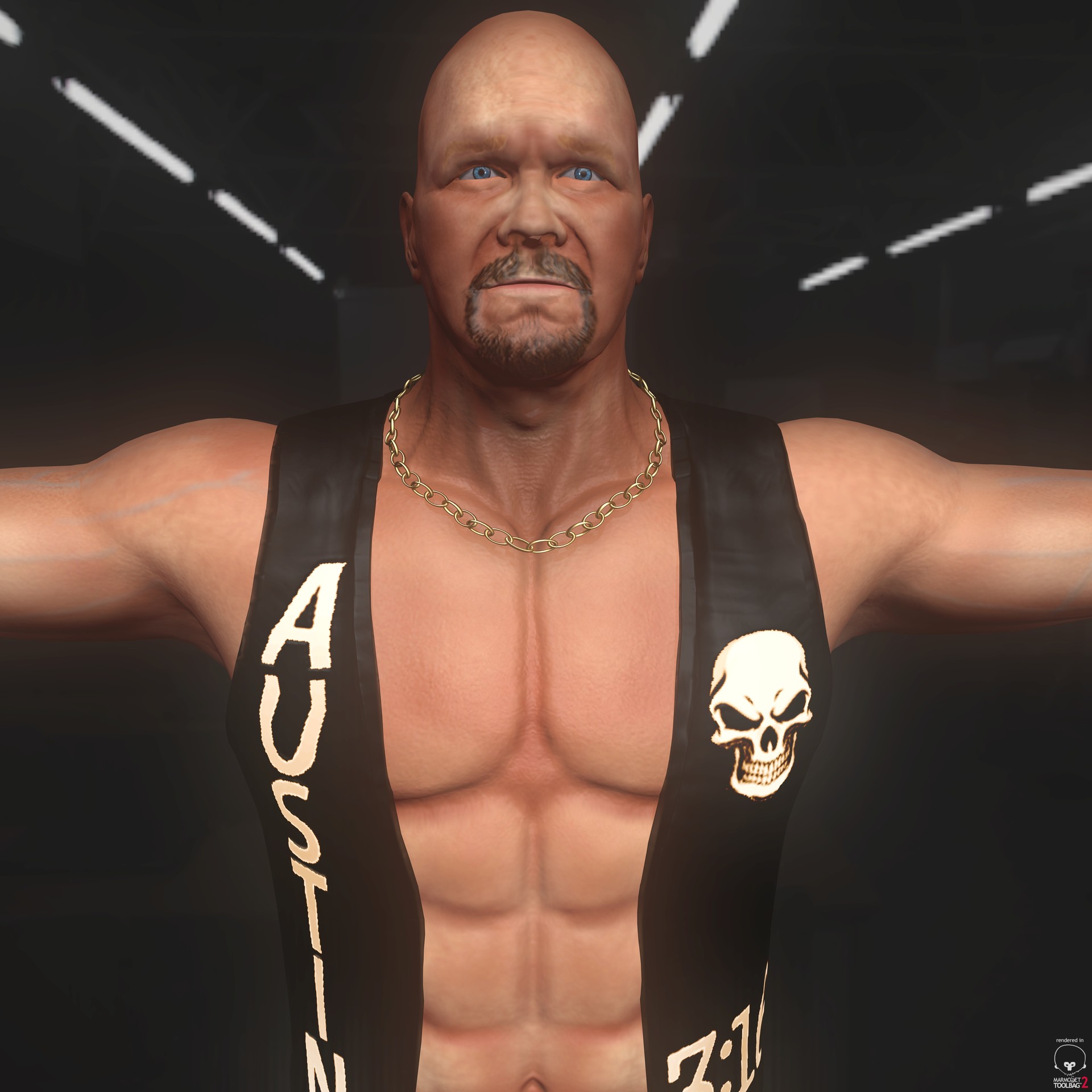 ArtStation - Stone cold( Steve Austin )