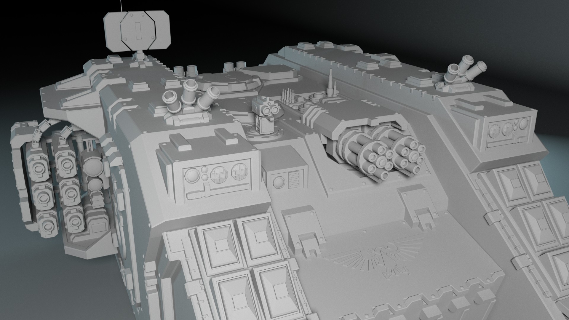 Markus Storeide - Space Marine Land Raider