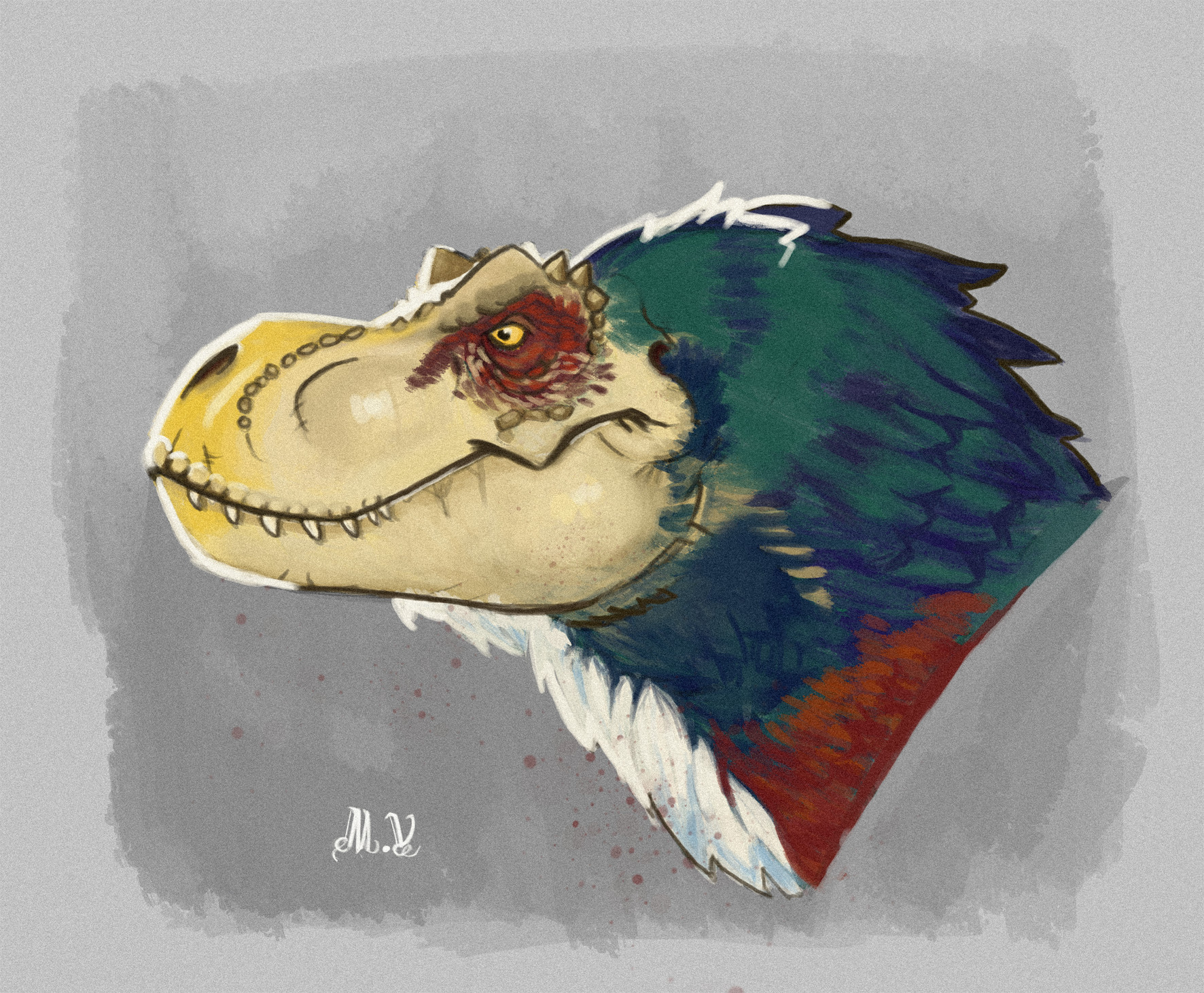 ArtStation - T-rex Head