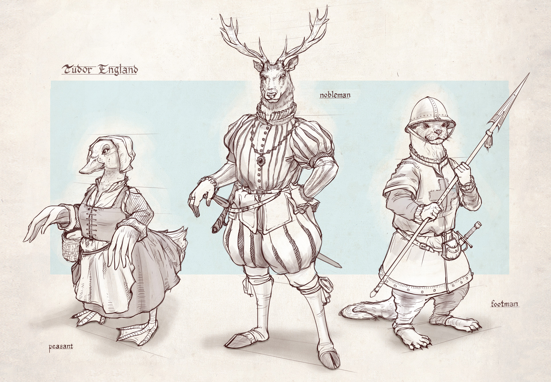 Anastasia Shiyankova - Anthropomorphic characters