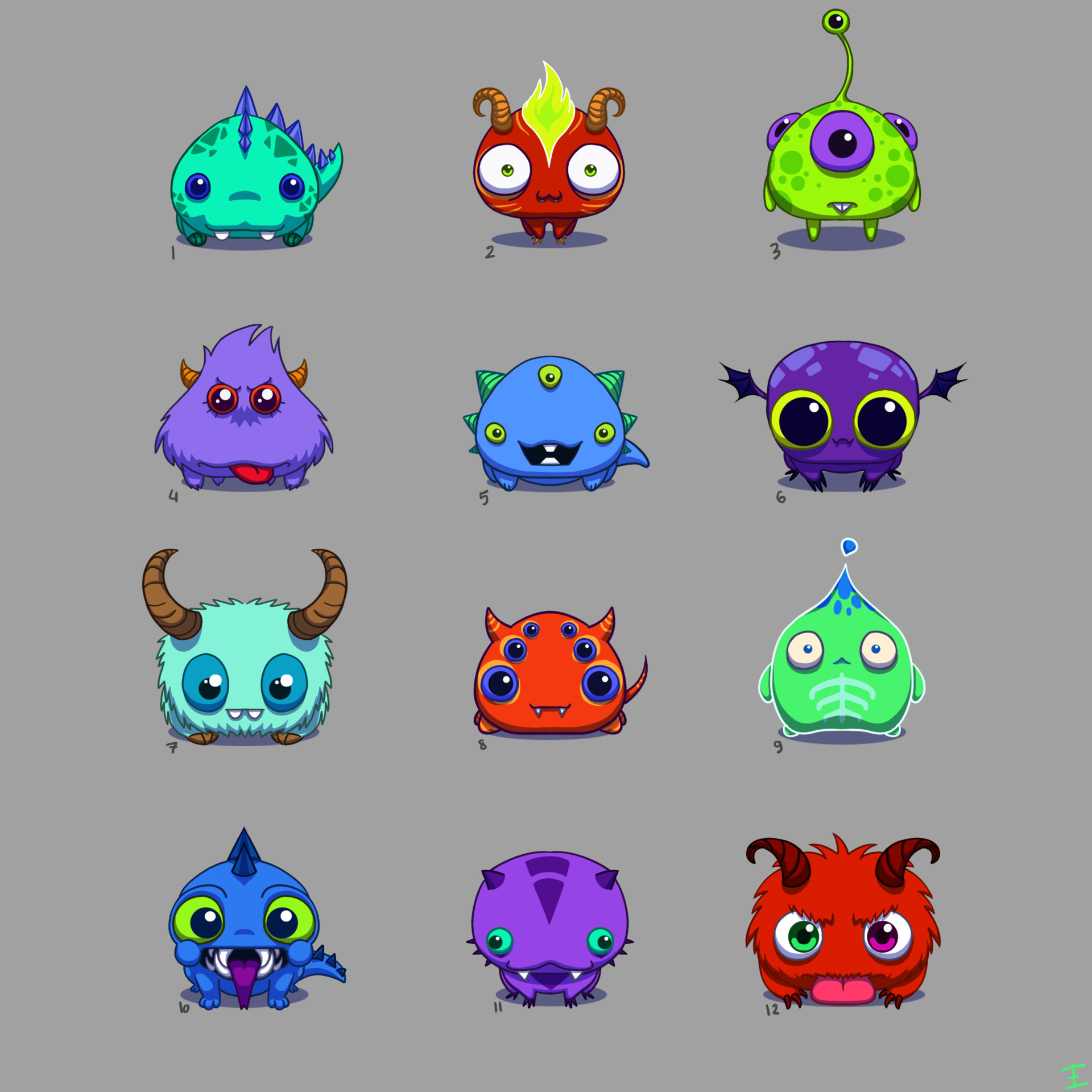 ArtStation - Monster concepts